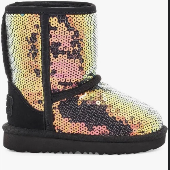 UGG | Shoes | Ugg Classic Ii Stellar Sequin Childrens Boot Size | Poshmark